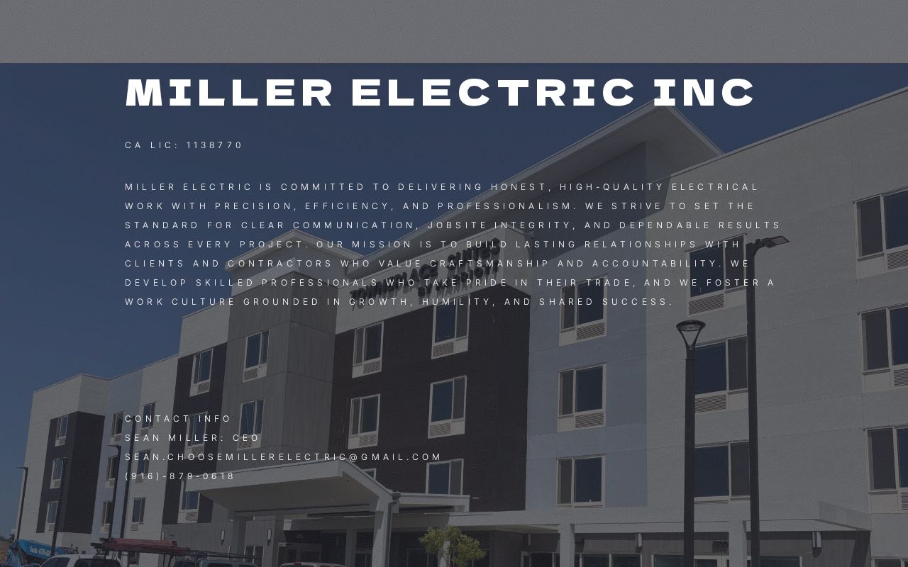 Miller Electric Homepage